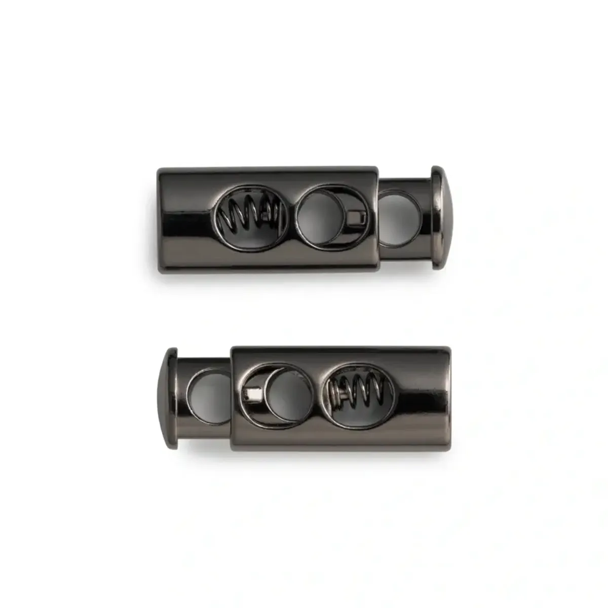 Snorstopper - metall, gun metal - Stoffdronning.no